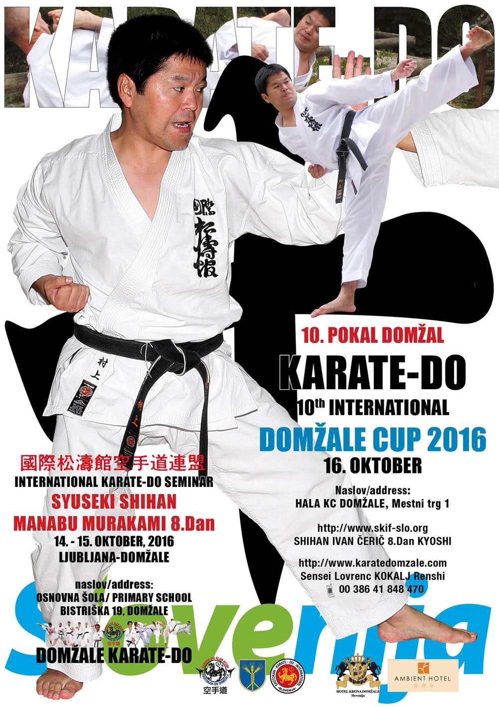 10. mednarodni domžalski turnir in seminar – Karate-Do klub Funacoshi ...